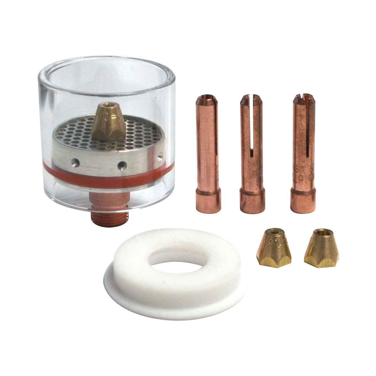 Weldtec MF1013N Glass Nozzle for MegaFlo Tig Torch Set Up