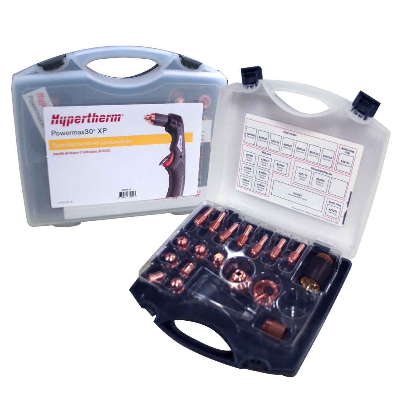 Hypertherm 851479 Consumable Kit, Powermax30 XP Essential Handheld, 30 ...