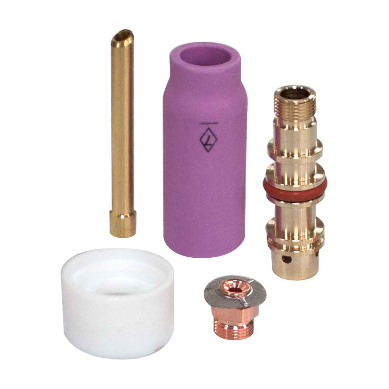 CK D3GS418 Gas Saver Kit, 1/8", Alumina Cup, 3 Series