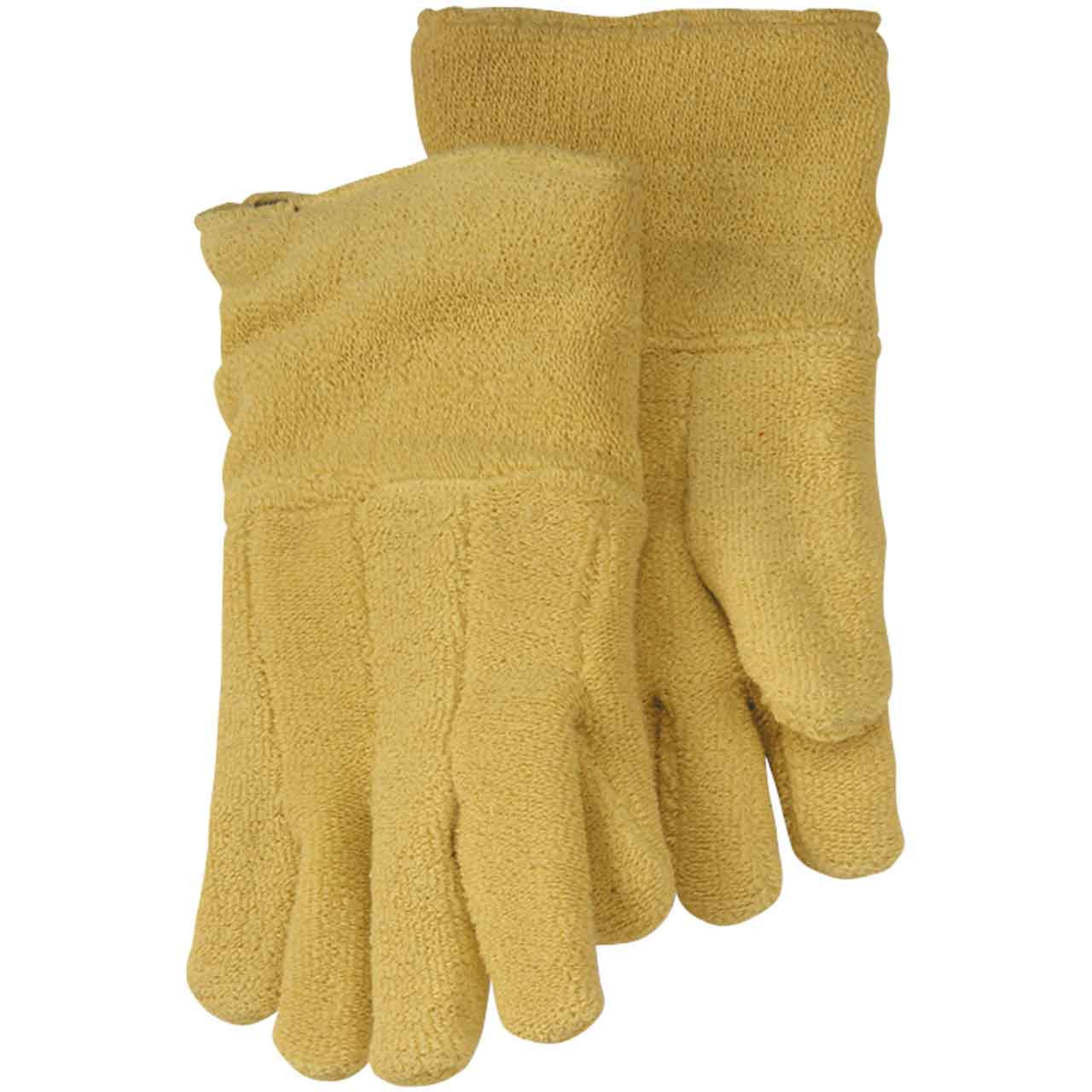 Black Stallion TK114 Terry Cloth Hi-Temp Glove with Wool Lining