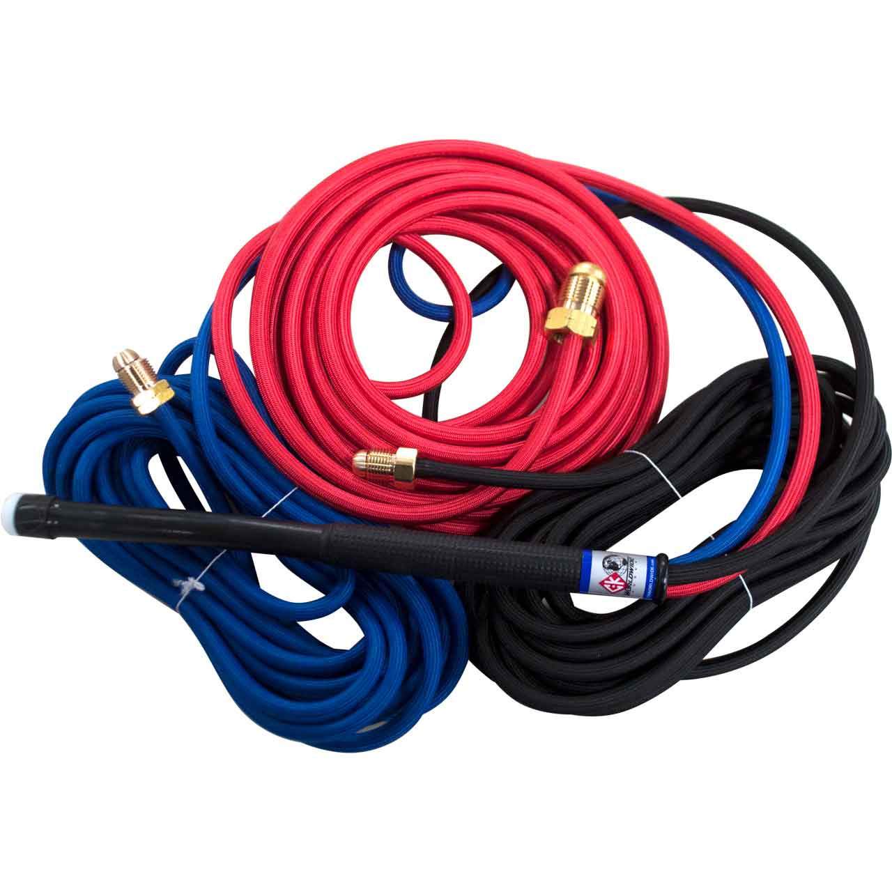 CKPF200 Water Cooled Pencil TIG Torch Kit, Flex, 250A, 25', 3-Pc, Super ...