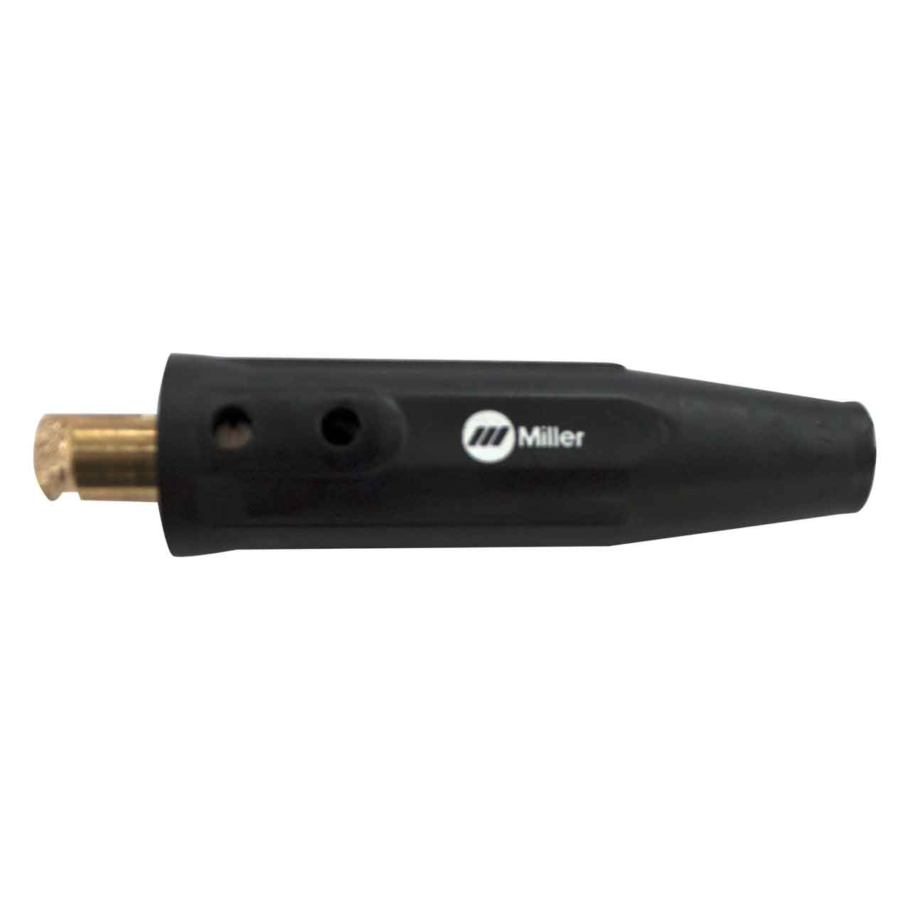 Miller 191981 Connector, Tw Lk Insul Male (Tweco/Lenco Type)1/0-2/0 Blk