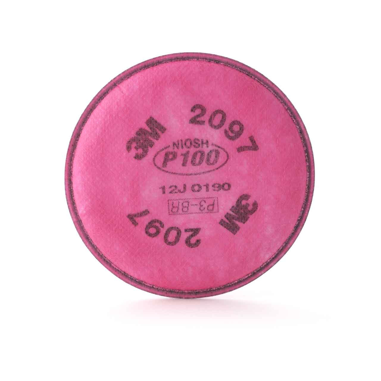 3M™ Particulate Filter 2097/07184 (AAD), P100, with Nuisance Level OV ...