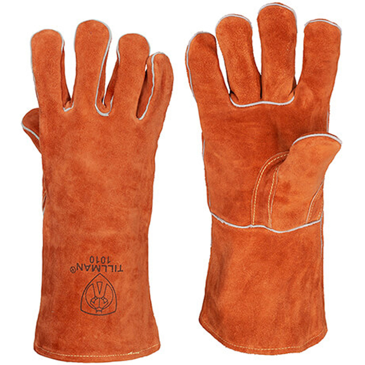 Tillman 1010 Select Shoulder Split Cowhide Welding Gloves, Large, 12 pack