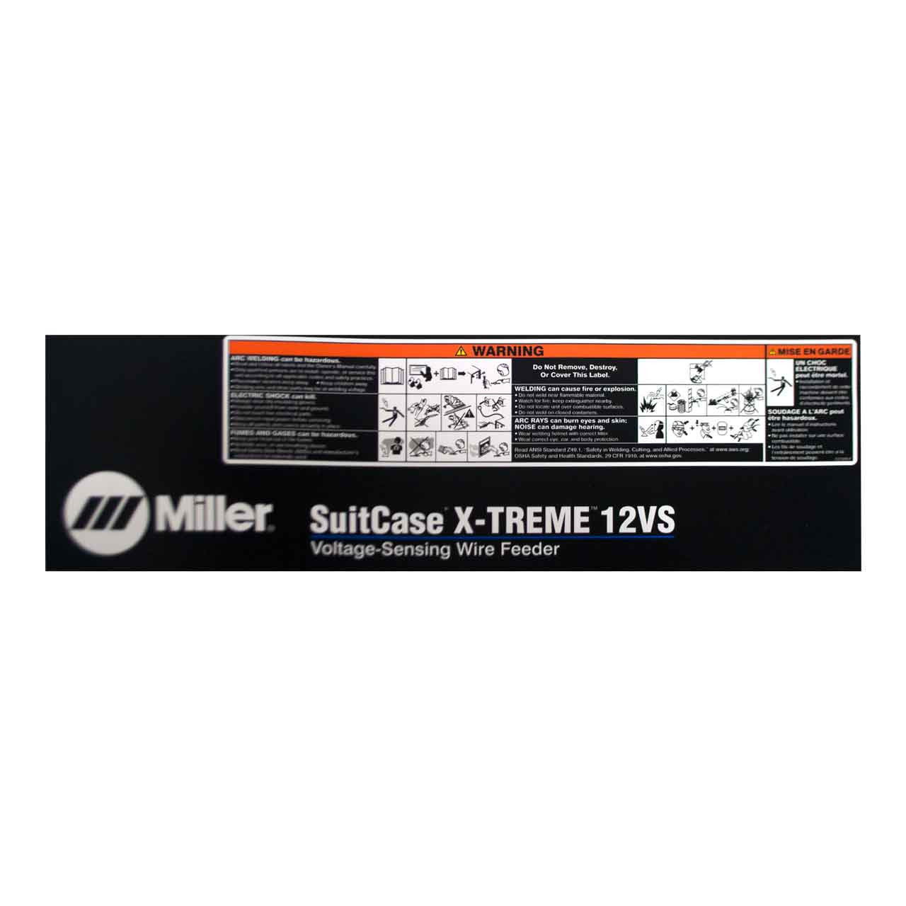Miller 222320 Label, X-Treme 12Vs