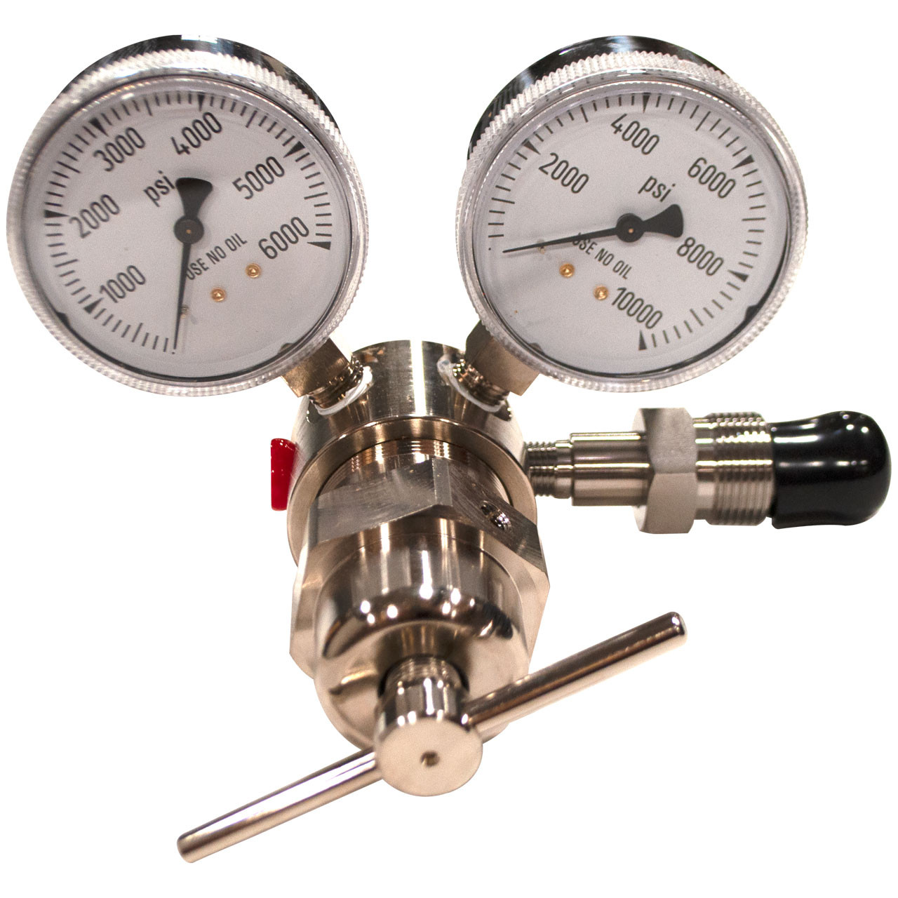 Miller Smith 827-00-28 Silverline High Pressure Analytical Brass Single ...