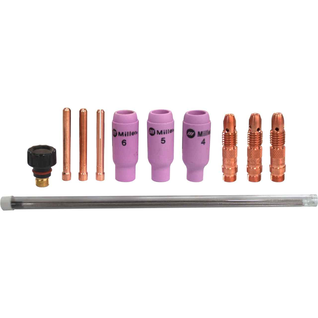 Miller Weldcraft AK2C TIG Accessory Kit, Ceriated
