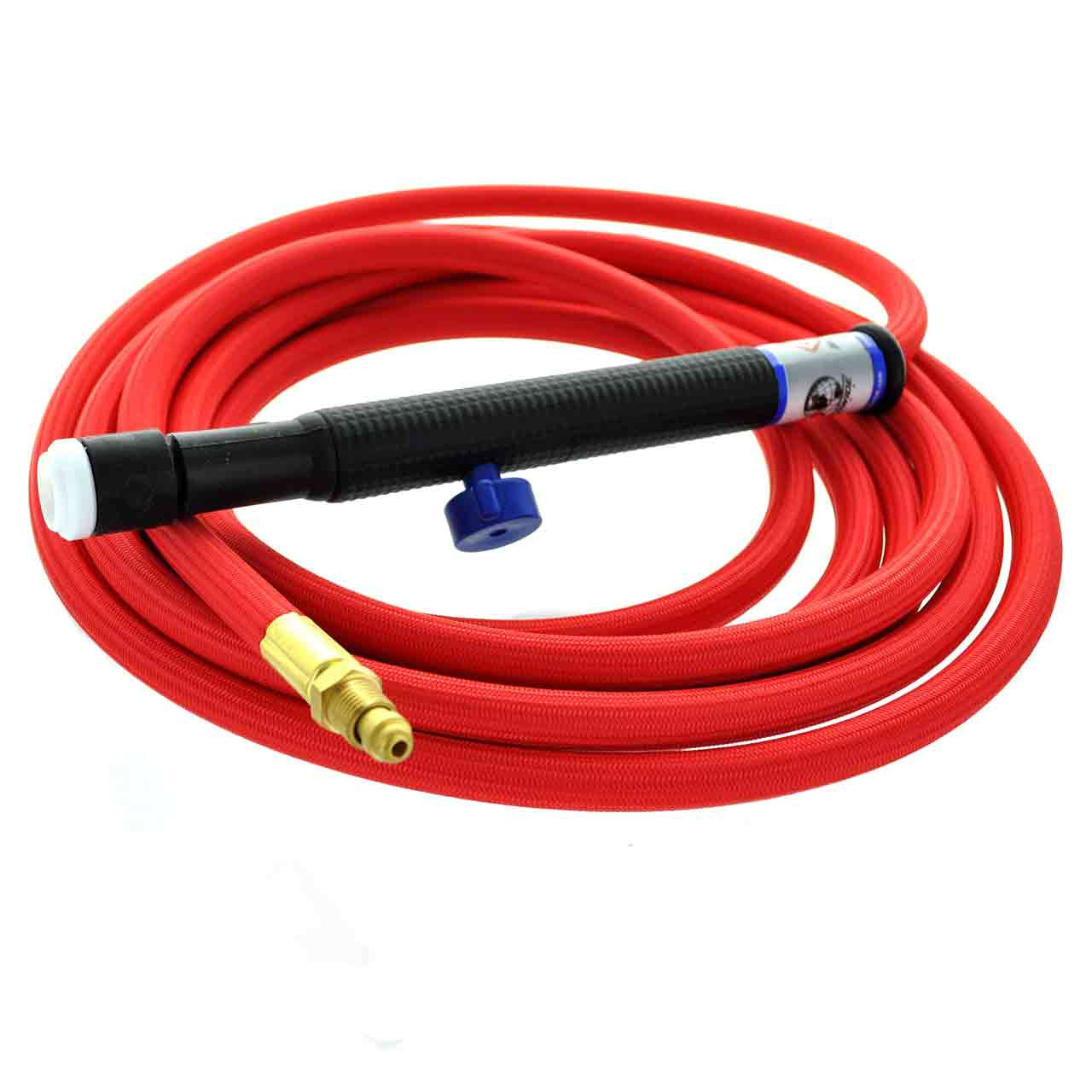 CK9 Air Cooled Pencil TIG Torch Kit, Valve, 125A, 12.5', 1-Pc, Super ...