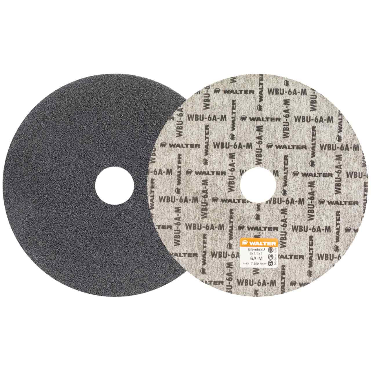 Walter 07U623 6x1/4x1 Blendex U Wheels Grade 6AM Superior Finishing ...