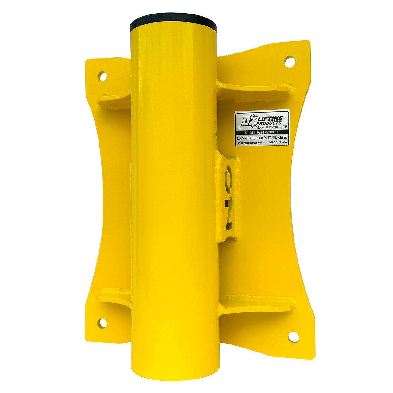 OZ OZWALL2-TP Wall mount base for OZTP500DAV Tele-Pro® davit crane