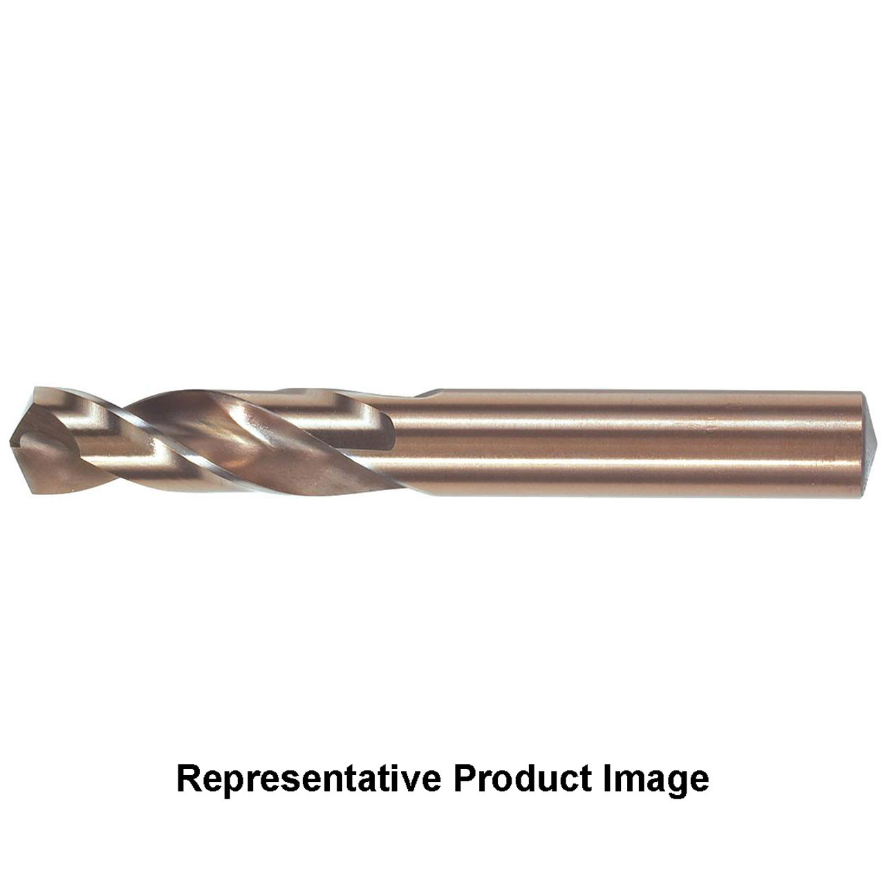 Walter 01J025 #25 SST+ 135° Stub Wire Gauge Drill Bit, Plastic Tube, 10 ...