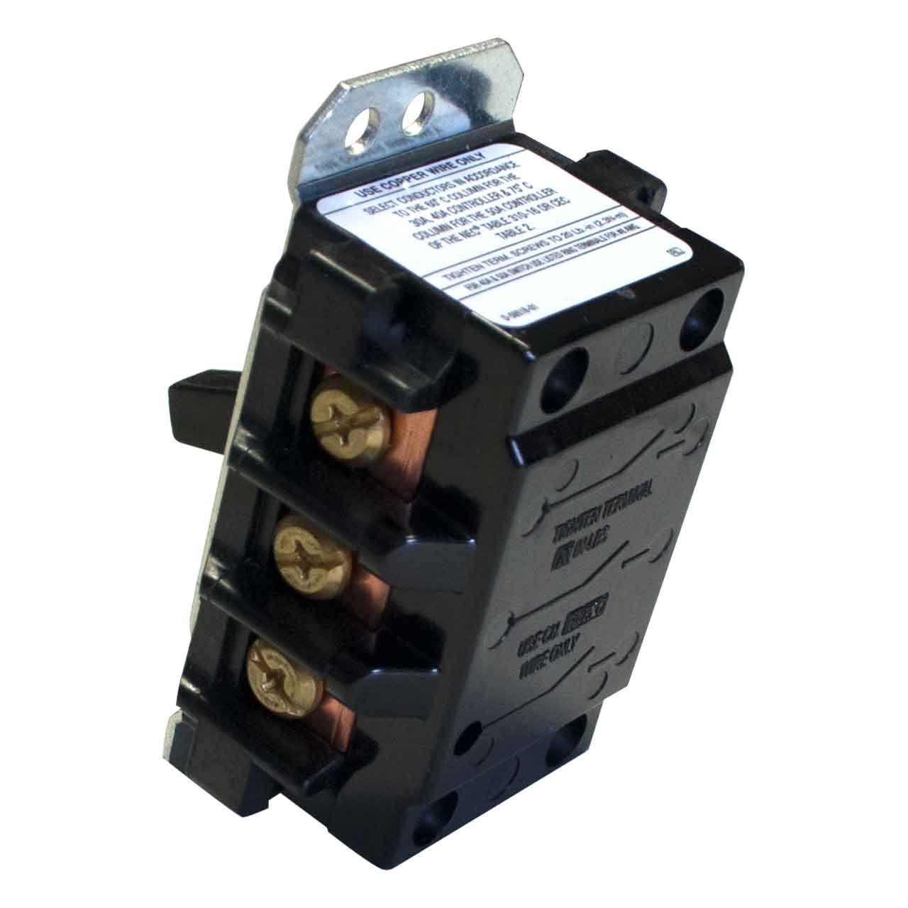 Miller 244920 Switch, Tgl 3Pst 40A 600Vac Scr Term Wide Tgl