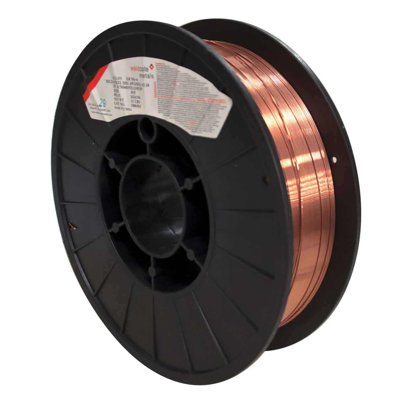 Weldcote ER70S-6 .035 X 44# Spool Mild Steel Wire 44 lbs