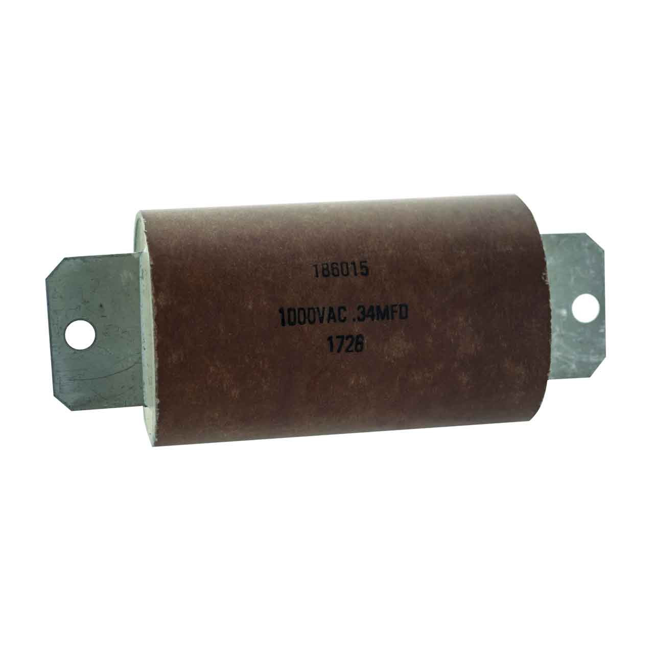 Miller 186015 Capacitor, 34 UF 1000 VAC Polypropylene Film