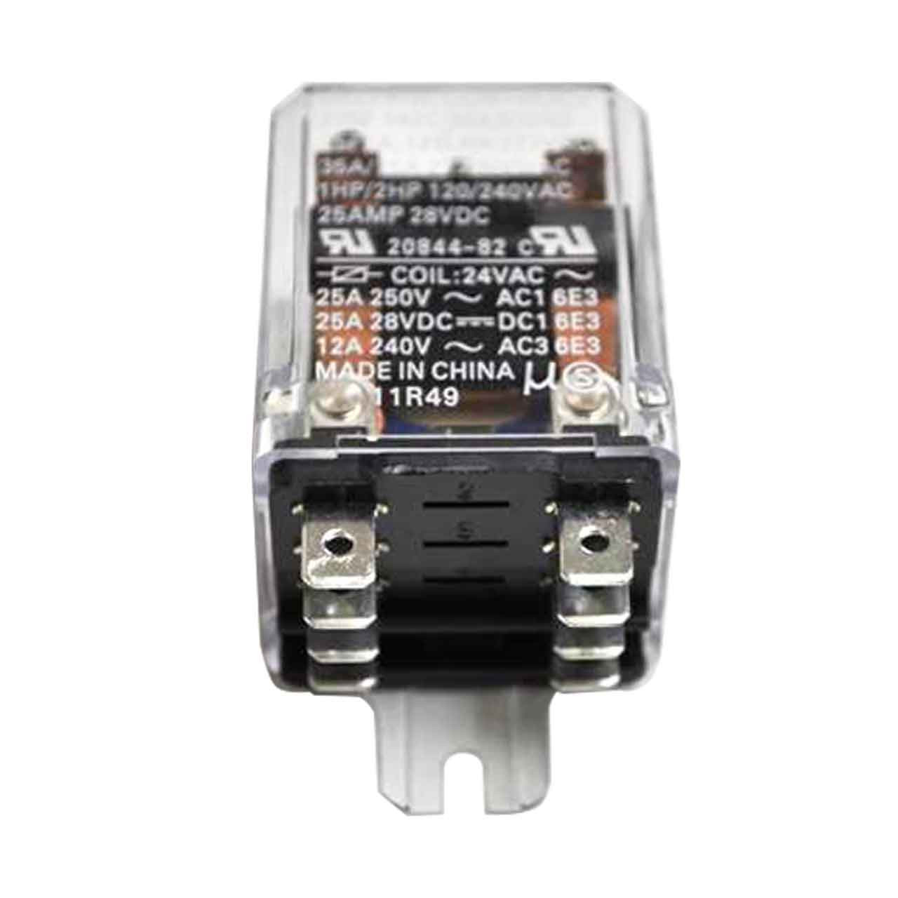 Miller 006393 Relay, Encl 24Vac Dpdt 10A/120Vac 8Pin Flange Mtg