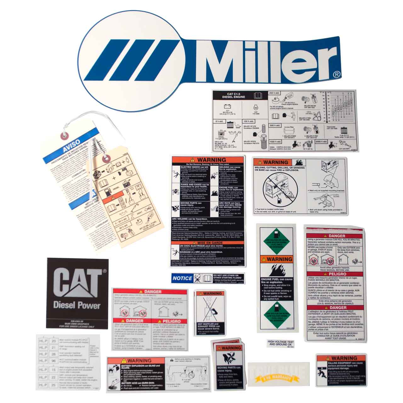 Miller 216994 Decal Group