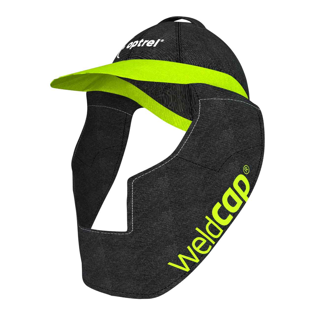 Optrel 1008.001 Weldcap Bump Cap, Black / Green
