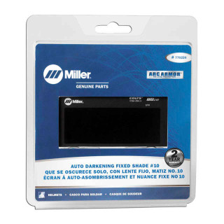 Miller 287830 Fixed Shade 10 Lens Assembly, FS-10 Helmet with ...