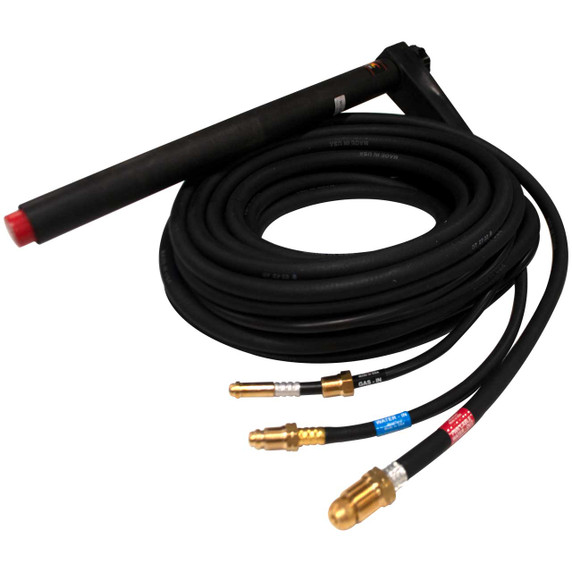 Weldtec WT-27BW-25 20" Heavy-Duty Machine TIG Torch Kit, 25'