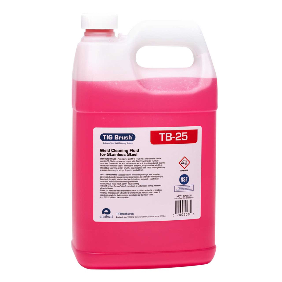 Stainless Steel TIG Weld Cleaning