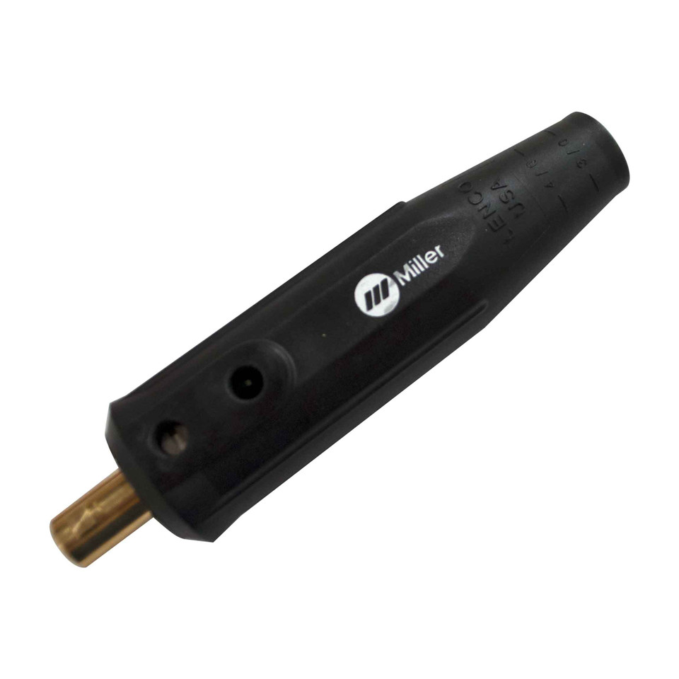 Miller 134460 Connector, Tw Lk Insul Male (Dinse Type)70 Series