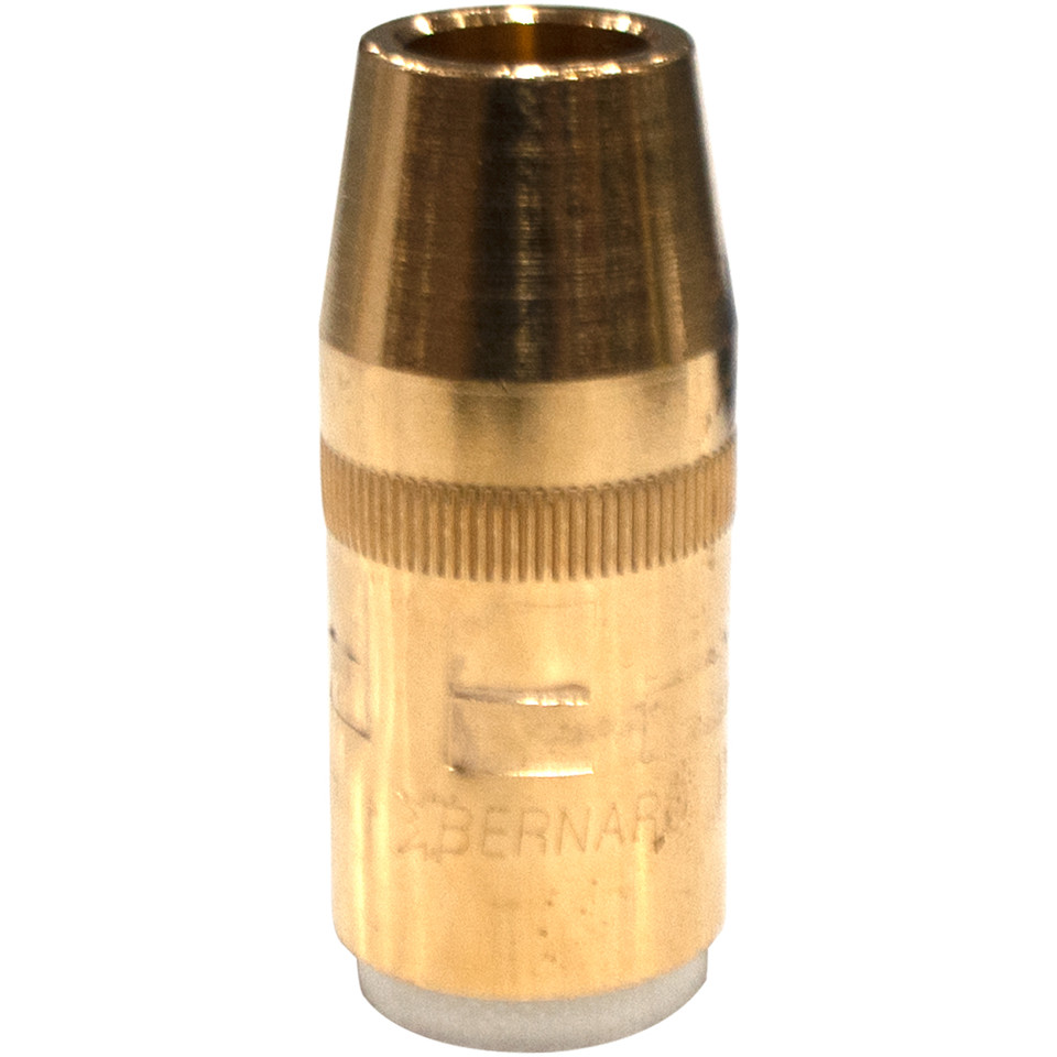 Bernard N-3418B Nozzle, Centerfire, 3/4 Orifice, 1/8 Recess, Brass, 10 pack
