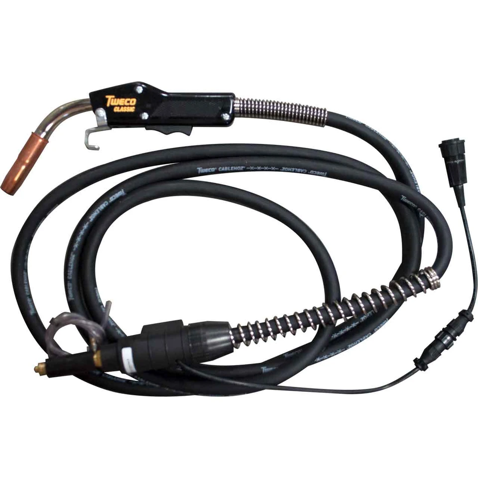Tweco L4153545 Classic 4 Air Cooled MIG Gun, 400A, 15 ft, Lincoln, 1040 ...
