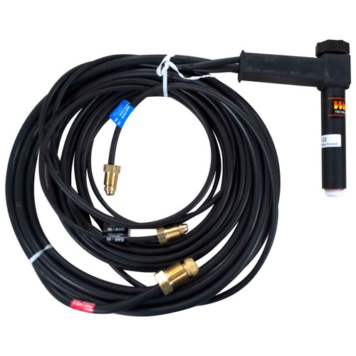 Weldtec WT-22A-12 7" Machine TIG Torch Kit, 12.5', Vinyl