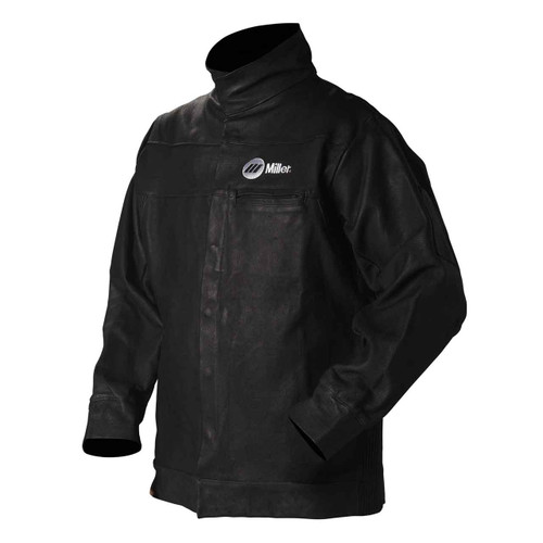 Miller 231090 Grain Leather Welding Jacket, Large