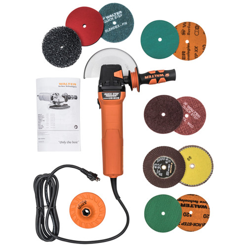 Walter 30A277 Quick-Step Finisher Kit for Finishing and Polishing
