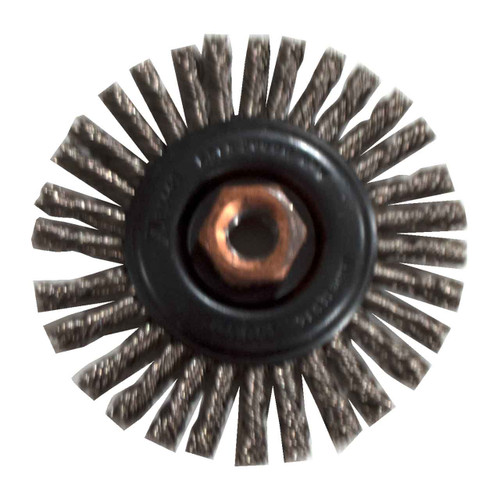 United Abrasives SAIT 03449 4x.020x1/2-13 Stainless Steel Wire Wheel ...