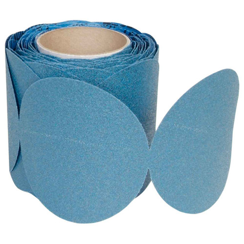 Norton 66261125573 6” BlueFire H875P Zirconia Alumina Paper PSA Discs ...