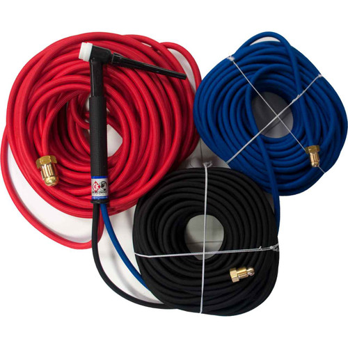CK TL300 Water Cooled Trim-Line TIG Torch Kit, Flex, 350A, 75', 3-Pc ...
