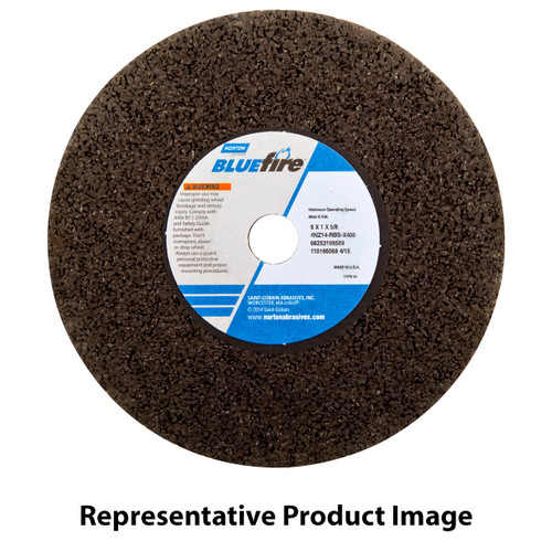 Norton 66253343872 3x1/4x3/8 In. BlueFire ZA Reinforced Portable ...