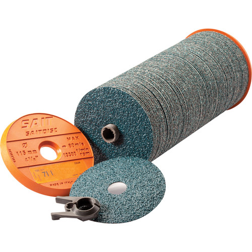 United Abrasives SAIT 56361 4-1/2x7/8 Bulk 7-II Ceramic Premium ...