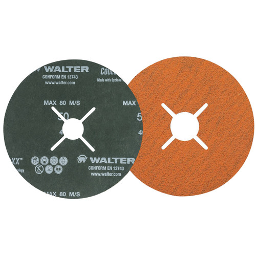 Walter 15X455 4-1/2x7/8 COOLCUT XX Sanding Discs with Cyclone ...