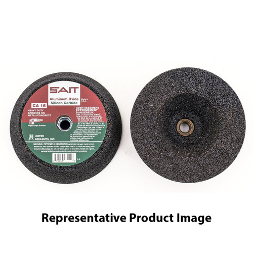 United Abrasives SAIT 26002 4x2x5/8-11 CA16 Combination Metal/Concrete ...
