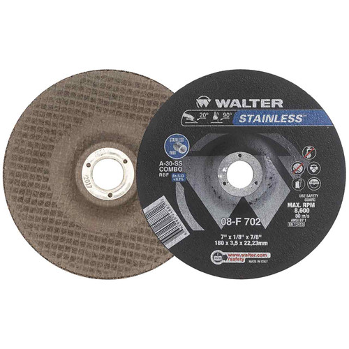 Walter 08F702 7x1/8x7/8 Stainless Superior Contaminant Free Cutting ...