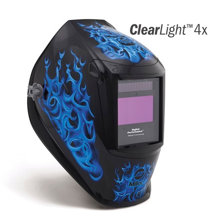 Miller 296753 Digital Performance Welding Helmet with ClearLight 4x ...