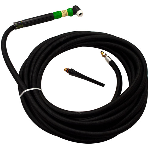 Weldtec i-Head Ball Joint TIG Torch Kit, 25', Super Flex Braided, WTB ...