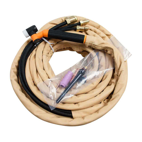 Weldtec i-Head Deluxe TIG Torch Kit, Roto Head, 25', Braided, WTR-18-25DX