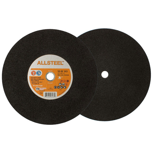 Walter 10W143 14x1/8x1 ALLSTEEL Cut-Off Wheels for Chop Saws Type 1 ...