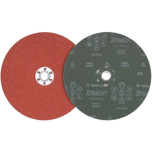 Walter 15A726 7"x5/8"-11 XTRACUT Quick-Change Sanding Discs, 60 Grit ...