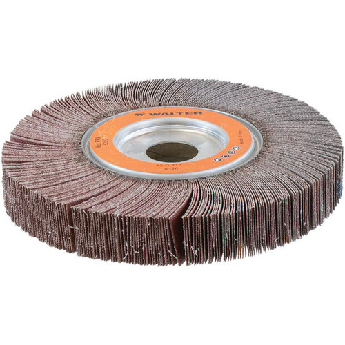 Walter 15G212 6-1/2x1x1 COOLCUT Flap Wheel, AO, 120 Grit