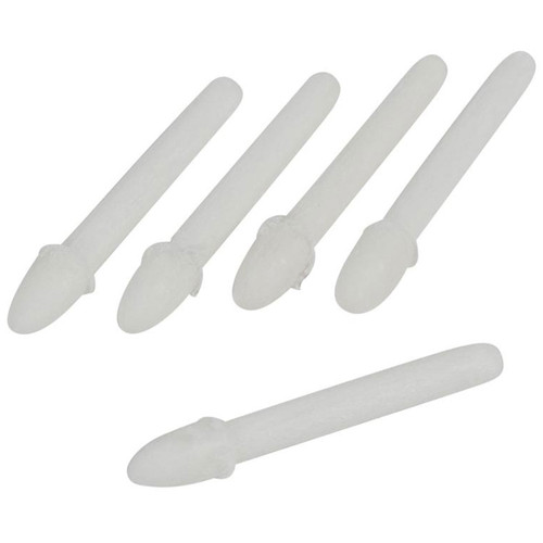 Walter 54B045 White felt tips for stainless steel Grade ID tester, 5 pack