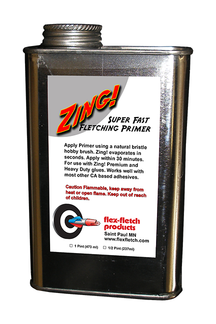 Zing! Fletching Primer Pint | Flex-Fletch