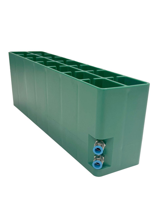 BVC REPLACEMENT PLASTIC BLOCK FOR THE SS100400.150 (INCLUDES FITTINGS ...