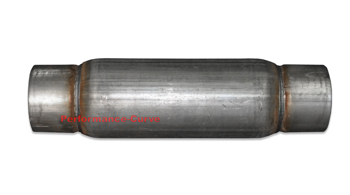Full Boar 4" Diesel / Race Performance Exhaust Muffler 12" Long AP5012S ...