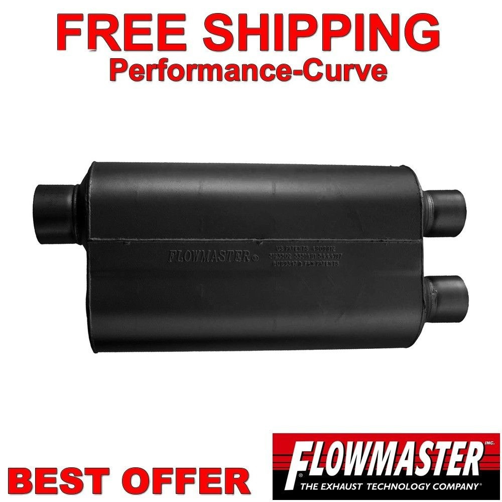 Flowmaster Super 50 Series Muffler 3" / 2.5" O/D 530562 - Performance-Curve
