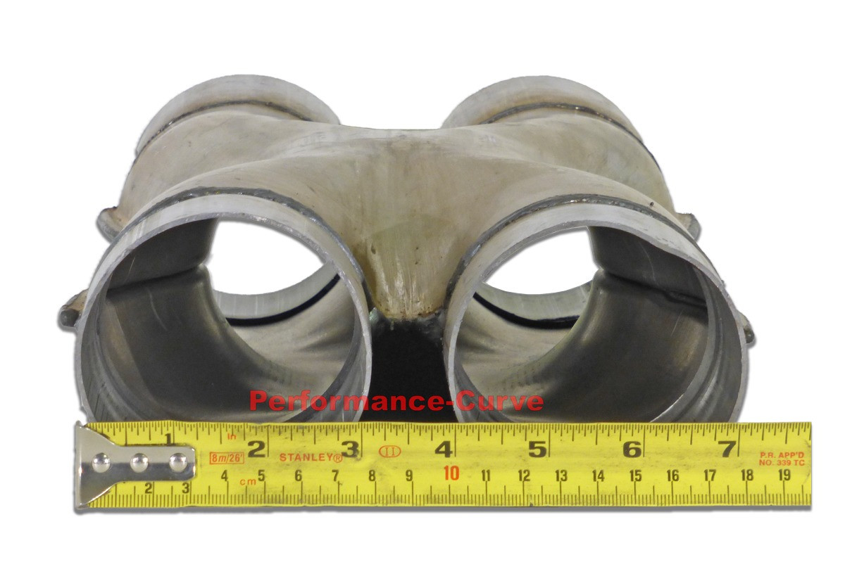 3" Crossover X Pipe Universal Custom Dual Exhaust - Performance-Curve